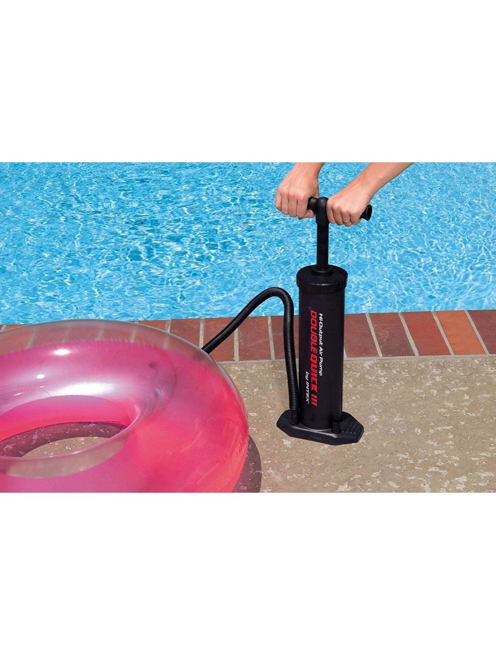 19 High Output Fast Hand Pump Paddling Pool Airbed Lilo