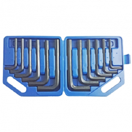 12pc Jumbo Hex Key Set Large Allen Keys Big Sizes Engineering Metric ...