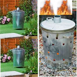 Heavy Duty Anthracite 23" Coal Hod, Bucket Scuttle Black Bronze ...