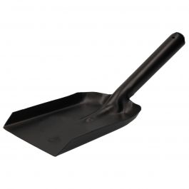 4" Steel Shovel Black Metal Small Coal Shovel Fire Accessories Ash Dust Pan